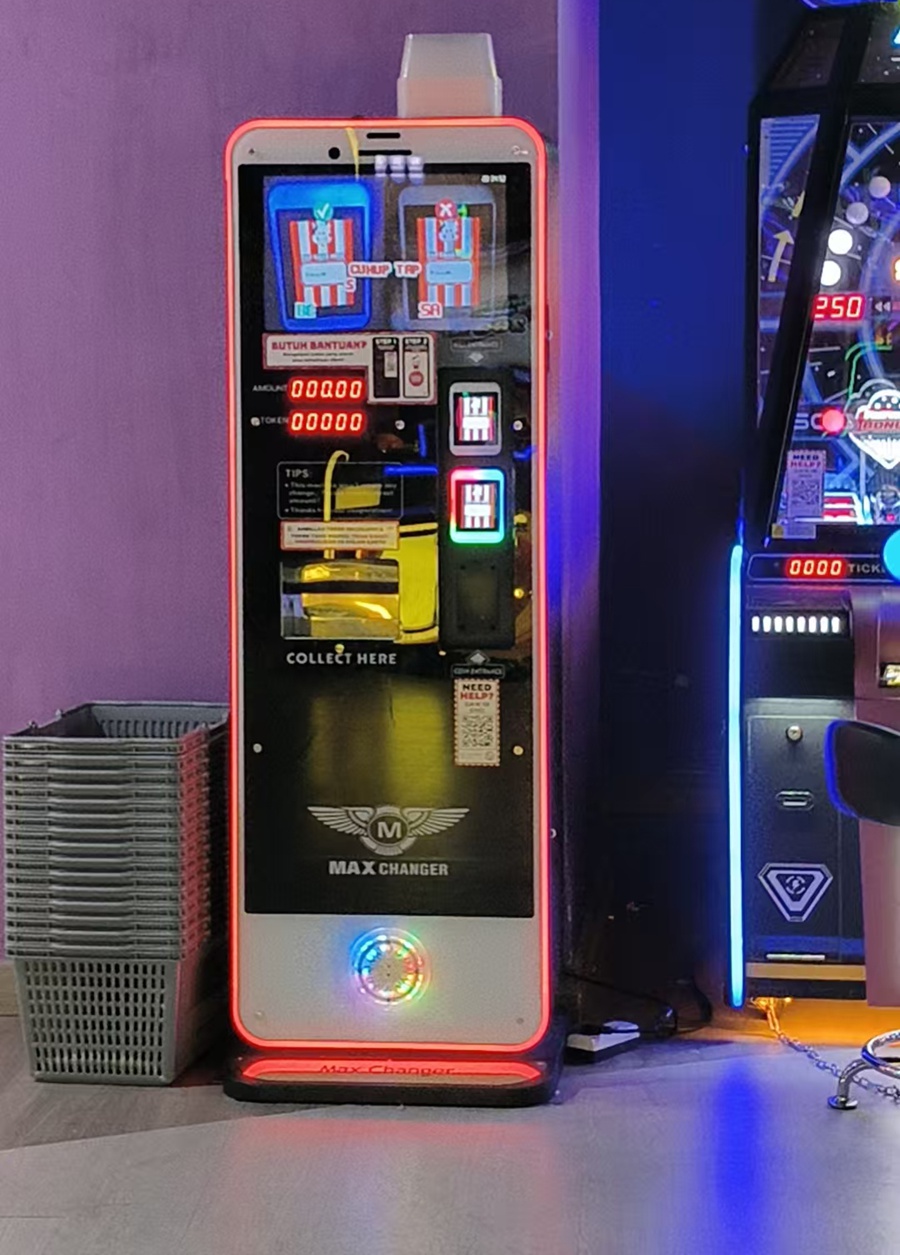 How Max Games Multi-Currency Change Machines Boost - MAX GAMES