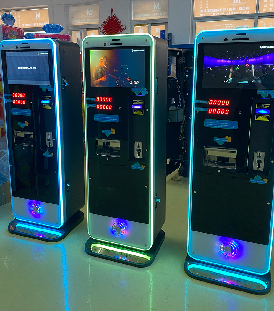 Coin Exchange Machines for Claw Machine Shops - MAX GAMES